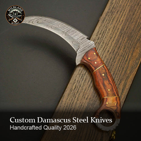 Custom Damascus Steel Knives - Handcrafted Quality 2026